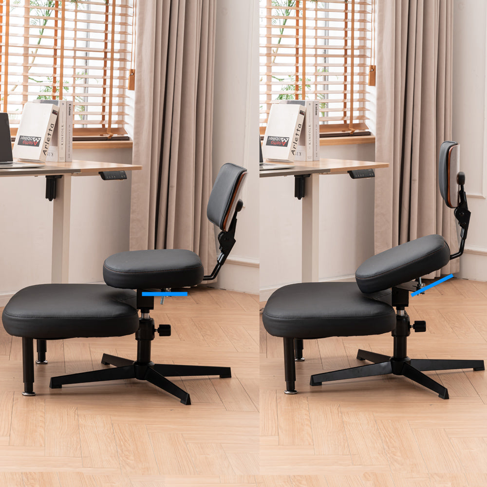 Cross legged chair with back store